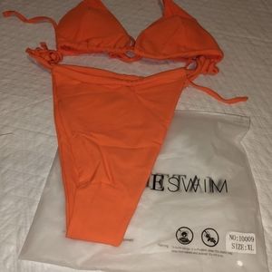 Matte Collection | Swim | Matte Collection Orange Bikini | Poshmark